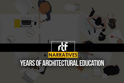 Years Of Architectural Education Rtf Rethinking The Future