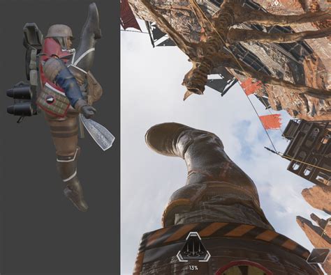 This Is How Looks Like When Gibby Kicking In The Air R Apexlegends