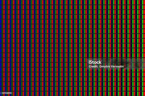 Led Screen Texture Lcd Panel Pattern Rgb Screen Dots Seamless Pattern Analog Display Television