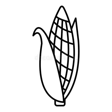 Cartoon Corn Stock Vector Illustration Of Icon Agriculture 258218125