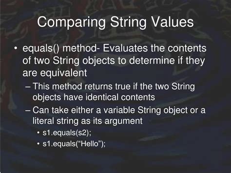 PPT Strings PowerPoint Presentation Free Download ID 2103840