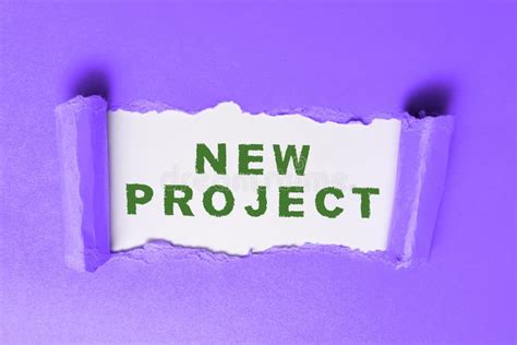 Conceptual Caption New Project Business Idea Individual Enterprise That Is Planned To Achieve