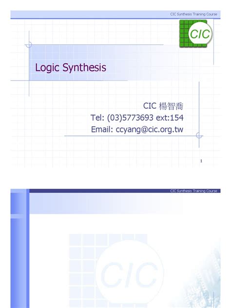 Synthesis Guide Very Good Pdf Logic Synthesis Hardware Description Language