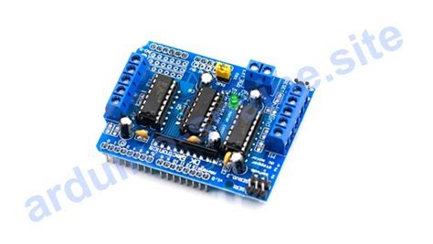 GUÍA Arduino Motor Shield L D módulo código conexión