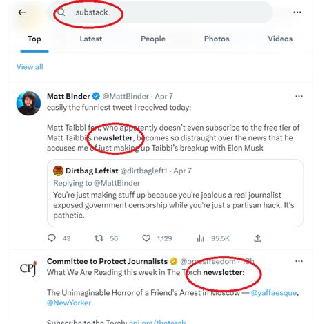 Twitter Users Can Retweet Like Posts With Substack Links Again Pcmag