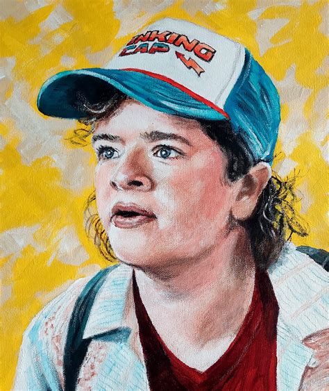 Dustin Stranger Things Nick Paints Surrey Based Artist