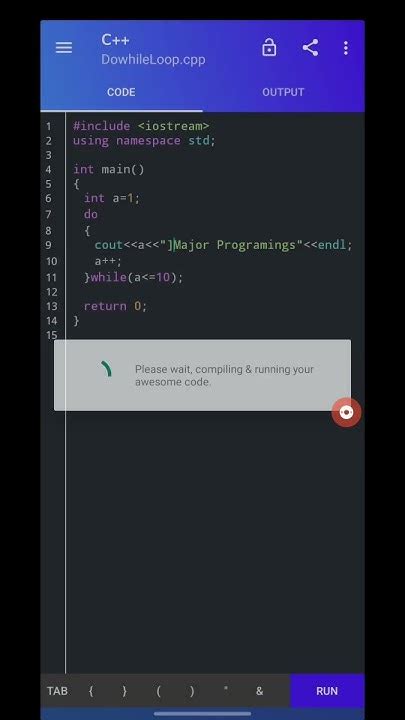 Do While Loop In Cppcctrending Codingshortsshortsvideoviralvideoprogramming Youtube