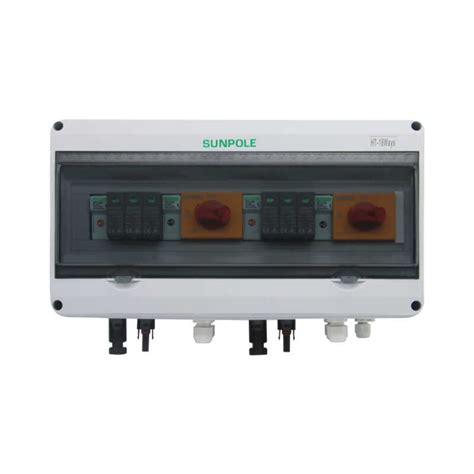Input 1000v Output 2 String Array Solar Photovoltaic Combiner Box