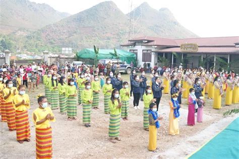 “ဝ”ကိုယ်ပိုင်အုပ်ချုပ်ခွင့်ရတိုင်း၊ ပန်လုံမြို့၌ ၁၃၈၃ ခုနှစ်၊ မဟာသင်္ကြန်ပွဲတော် ဖွင့်ပွဲအခမ