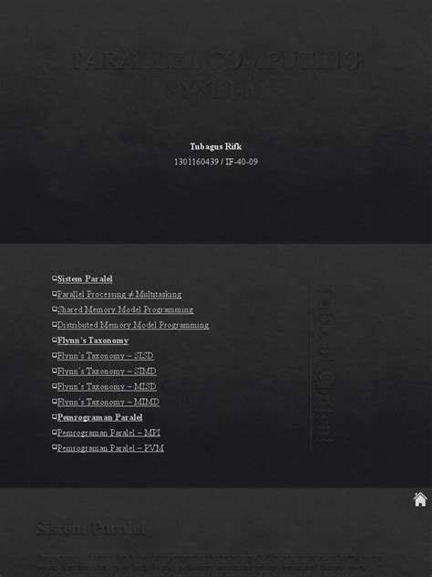 Spt Parallel Computing System 1301160439 Pdf