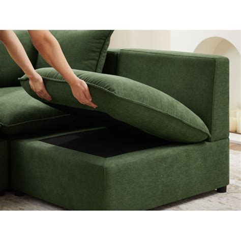 Latitude Run® Yunet 6 Piece Upholstered Sectional And Reviews Wayfair