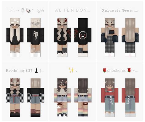 Aesthetic Minecraft Skins