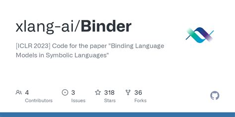 Github Xlang Aibinder Iclr 2023 Code For The Paper Binding Language Models In Symbolic