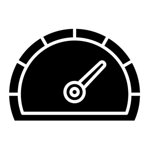 Premium Vector Speedometer Vector Illustration Style