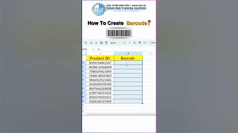 How To Create Barcode In Excel Barcode In Excel Advanceexcel
