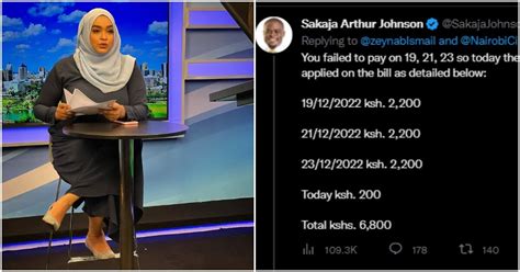 journalist zainab ismail disappointed after being charged ksh 6800 for parking in nairobi cbd