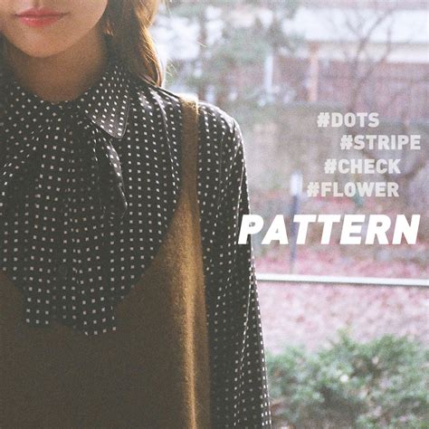 Fw시즌은 패턴이 뽀인트 도트 스트라이프 체크 플라워 다양한