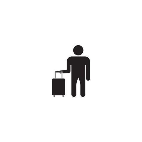 Passenger Icon Vector Illustration Symbol Design 10812260 Vector Art At