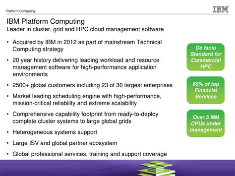 Ppt Ibm Platform Lsf Industry Leading Workload Management Powerpoint Presentation Id 3526901