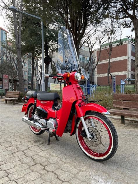 정비완료21년식 슈퍼커브 110 튜닝다수 완전 저렴 헬로마켓