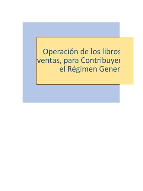 Libro De Compras Y Ventas Pdf Factura Comercio