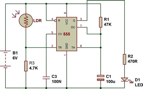 Circuit Diagram Of Ldr Circuit Diagram Of Ldr