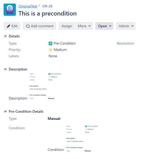 Xray 9668 Images In Pre Condition Condition Are Not Displayed In