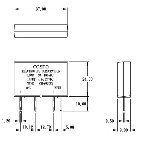 Solid State Relay SSR DC To DC TSKTECH IN