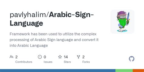 Github Pavlyhalimarabic Sign Language