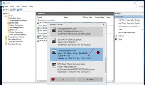 How To Renew An Expired Ad Fs Certiticate Itechguides