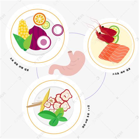 中医食疗食补营养均衡养胃素材图片免费下载 千库网