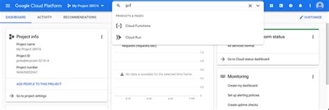 Google Cloud Function Deploy Example Programatically