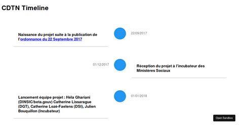 react vertical timeline component demo codesandbox