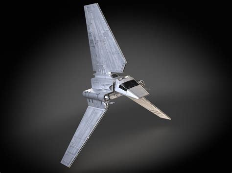 Star Wars Lambda T4a Class Shuttle 3d Model Cgtrader