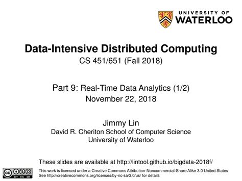 Ppt Data Intensive Distributed Computing Powerpoint Presentation