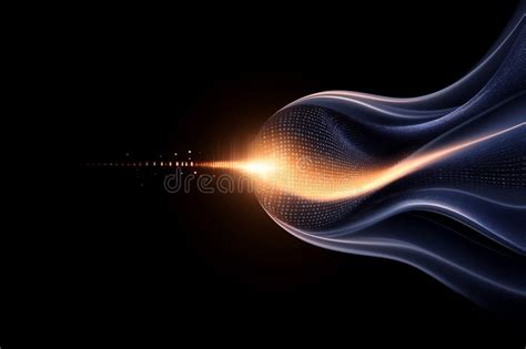 Abstract Art Of Binary Code Stream Global Programming And Technology