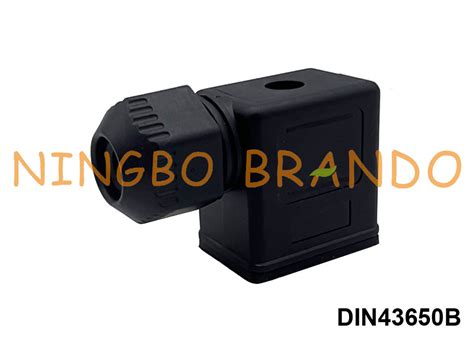 Din B Ip Waterproof Solenoid Valve Coil Connector Din Form B