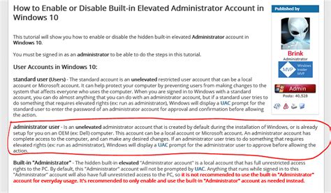 Security Question About Uac And Admin Aprroval Mode Solved Windows 10