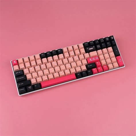 Nezuko Kamado Oem Keycap Set Anime Lovers Kawaiikeycaps