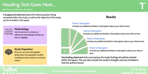 Free Graphical Abstract Maker Tidbit