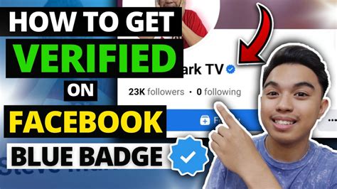 How To Get Verified On Facebook Verification Badge On Facebook Youtube