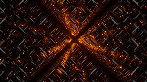 Dark Gray And Orange Empty Cubic Dimension Background Vj Loop 40757233 Stock Video At Vecteezy