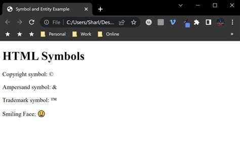 How To Use Special Characters And Symbols In Html