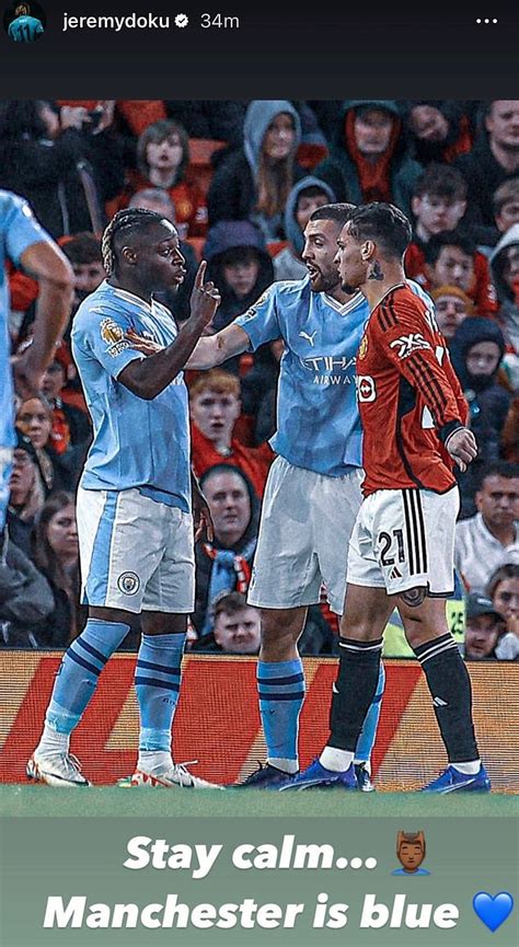 Man City Stars Go Wild Celebrating Their 3 0 Derby Win Over United In The Old Trafford Dressing