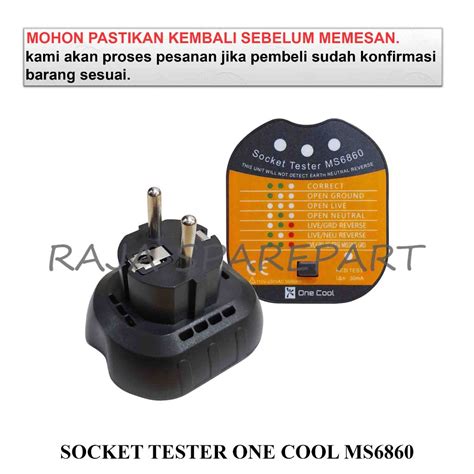 Jual Alat Tester Listrik Soket Tester Uji Listrik Socket Tester One
