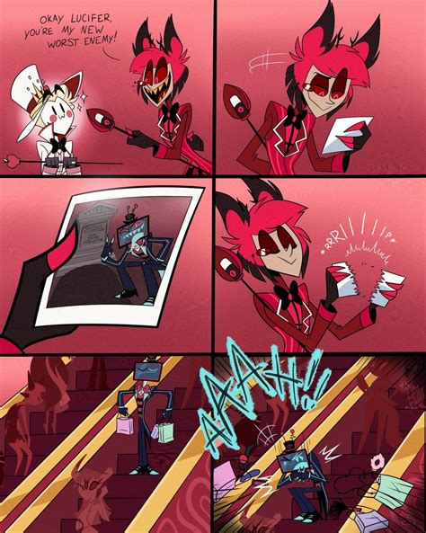 New Rival Art By Skaleighatoons Rhazbinhotel