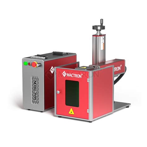 New Design 20w 30w 50w Semi Enclosed Fiber Laser Marking Machine Date