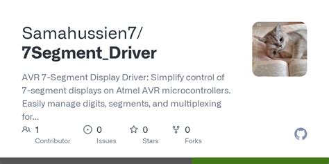 Github Samahussien7 7segment Driver Avr 7 Segment Display Driver
