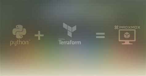 Create A Virtual Machine In Proxmox With Python And Terraform Your It Guy Blog