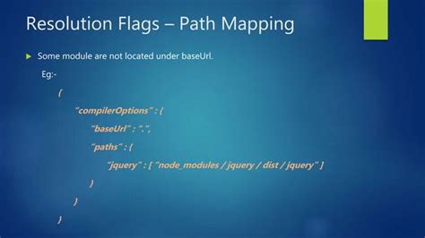 Module Resolution Typescript Ppt